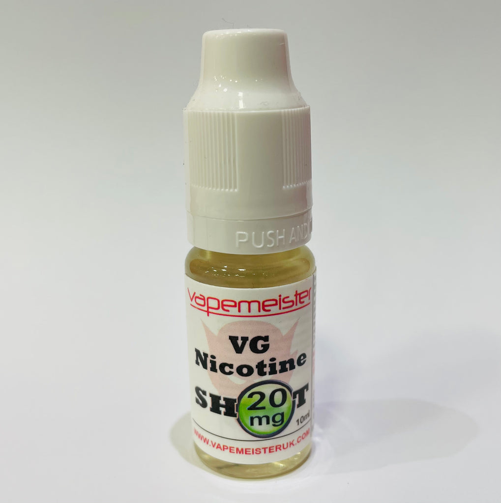 20mg Nicotine Shot - VG Base – Vapemeister